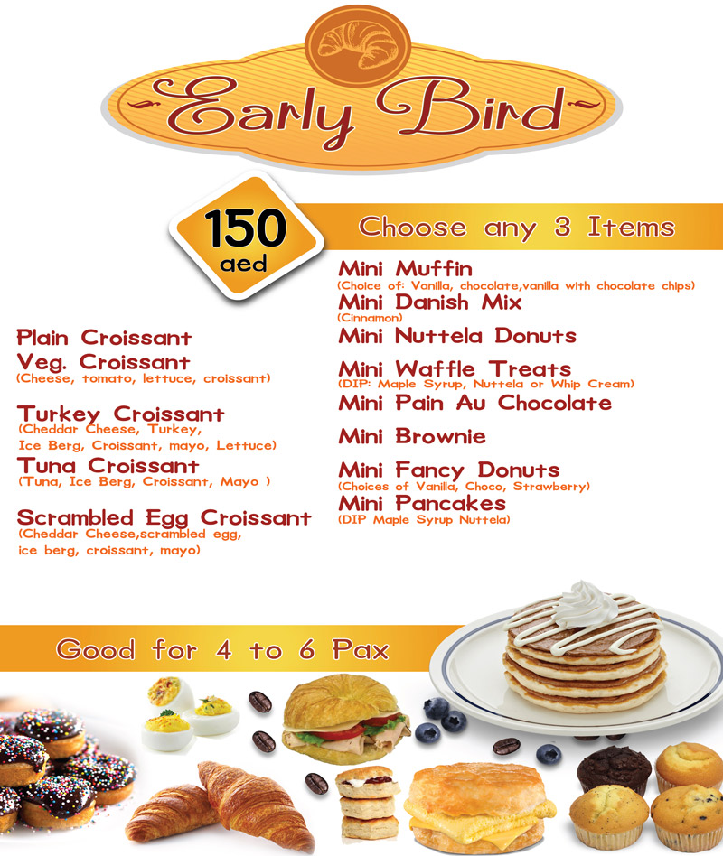 Kids Birthday Party Adult Menu | Splashnparty Adult menu